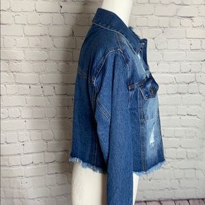 Jackets & Coats | Cropped Denim Jacket | Poshmark